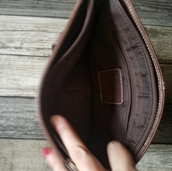 Fossil | Bags | Fossil Brown Leather Bag | Poshmark